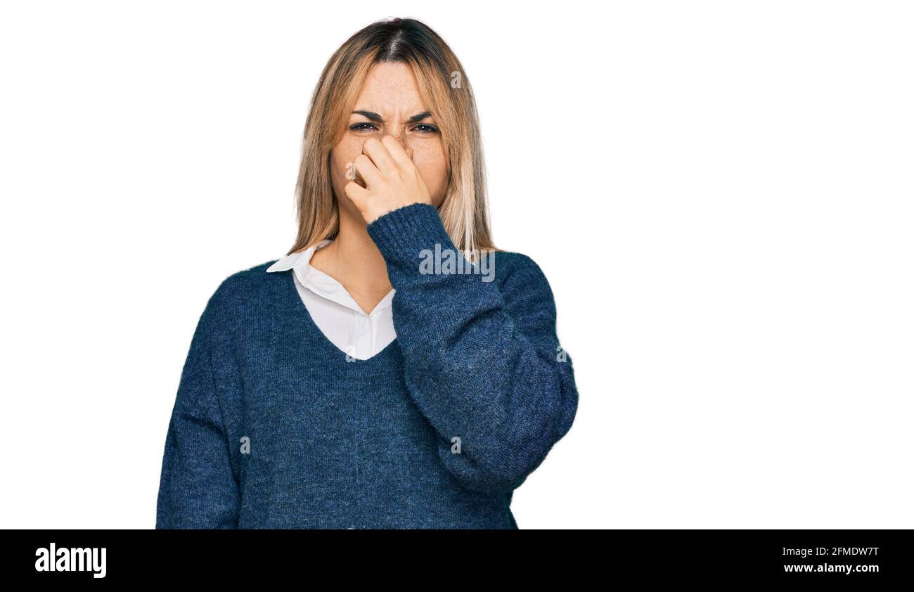 Bad smelling clothes hi-res stock photography and images - Alamy