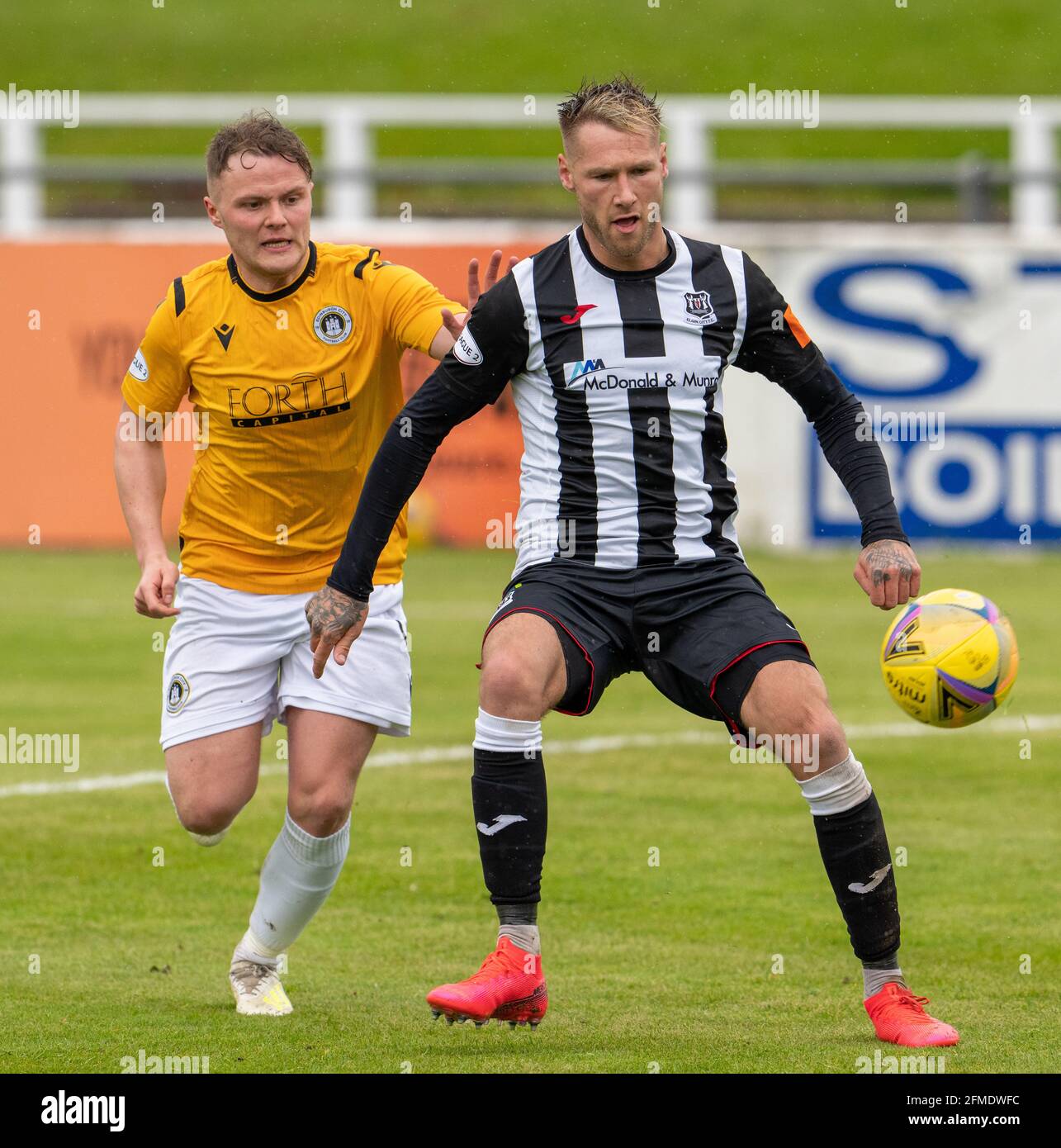 Elgin, UK. 08th May, 2021. 8 May 2021. This is from the Scottish League ...