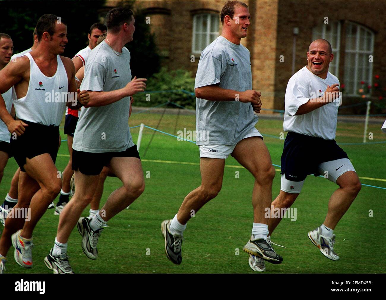 Lawrence Dallaglio Rugby July 1999Dallaglio in training with the ...