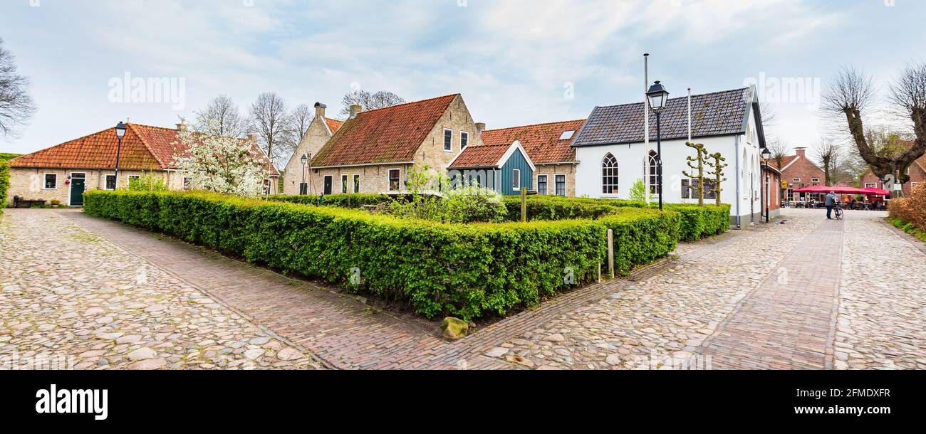 Dutch fortified little village Bourtange in The Netherlands Stock Photo ...