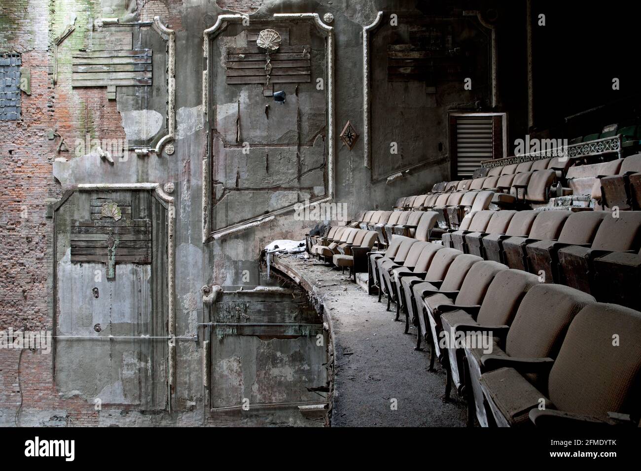 Abandoned cinema interior hi-res stock photography and images - Alamy