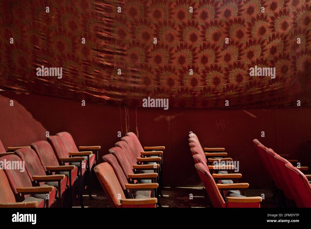 Abandoned cinema interior hi-res stock photography and images - Alamy