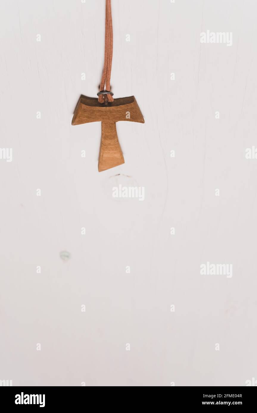 Tau shaped cross hi-res stock photography and images - Alamy