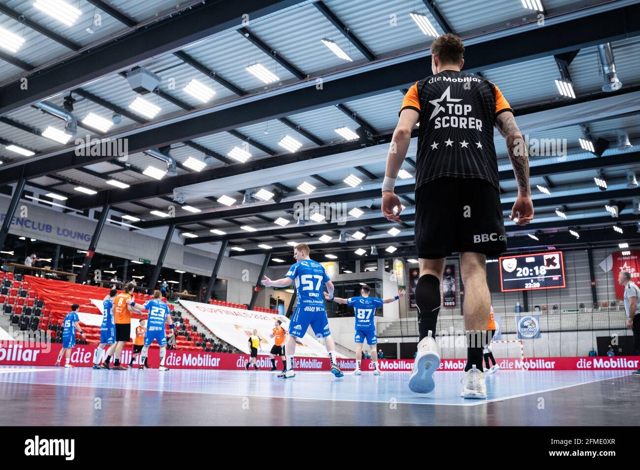 May 8th, 2021, Guemlingen, Mobiliar Arena, Cup final men: HC Kriens ...