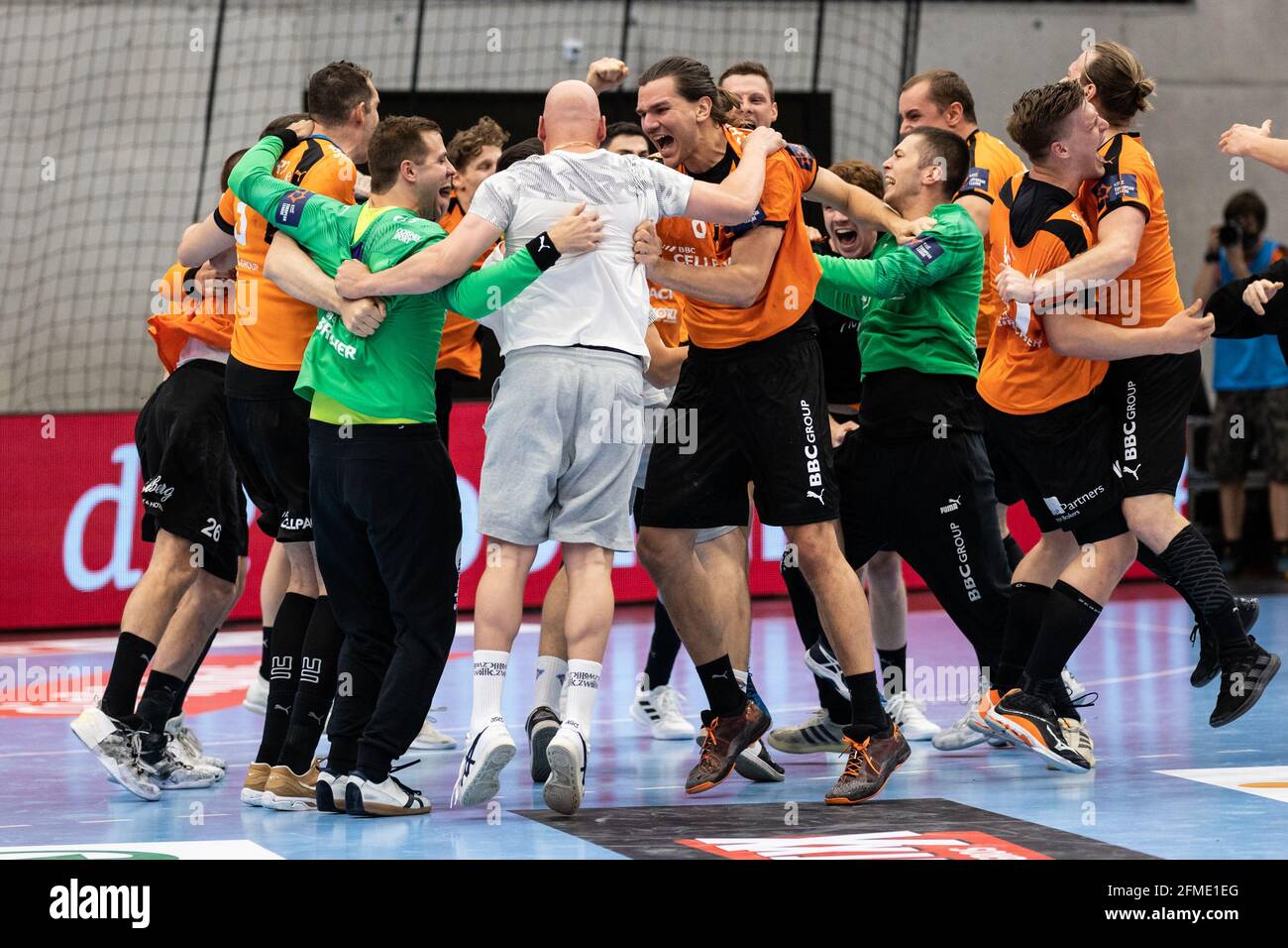 May 8th, 2021, Guemlingen, Mobiliar Arena, Cup final men: HC Kriens ...