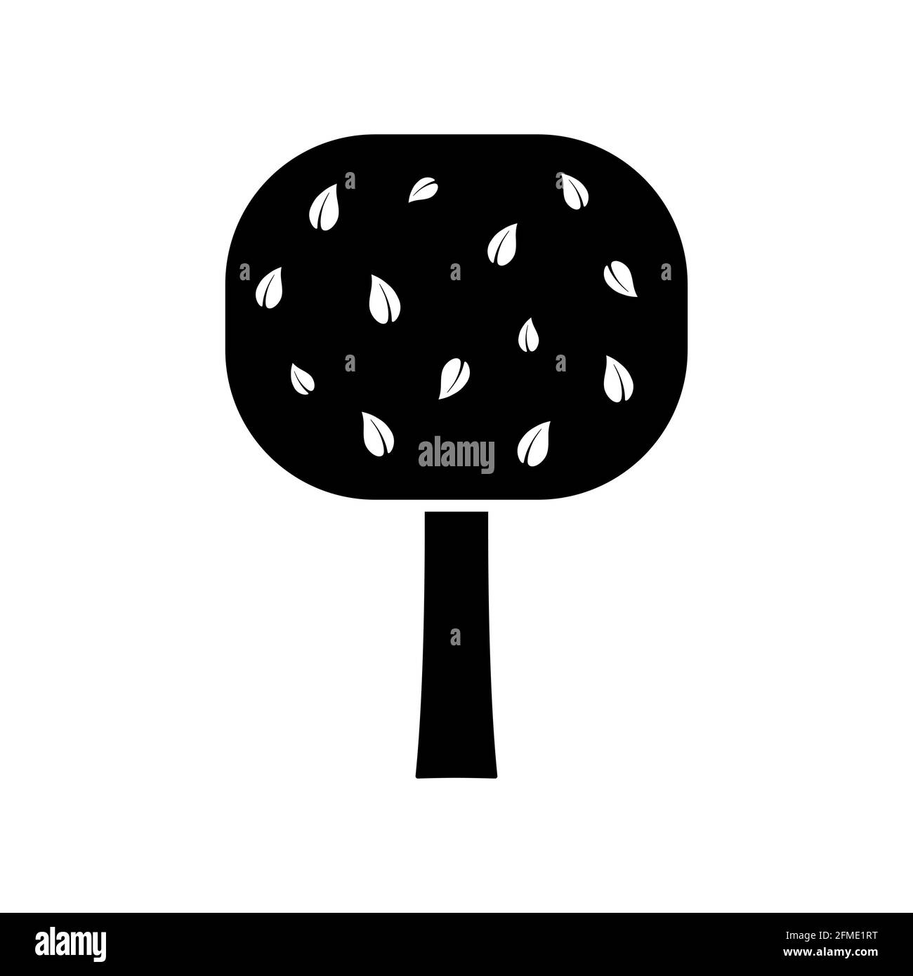 City leaf cut out Black and White Stock Photos & Images - Alamy