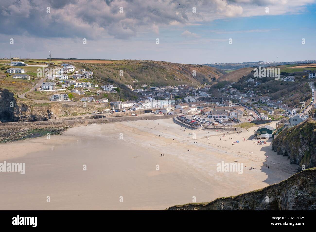 Portreath coastal village hi-res stock photography and images - Alamy