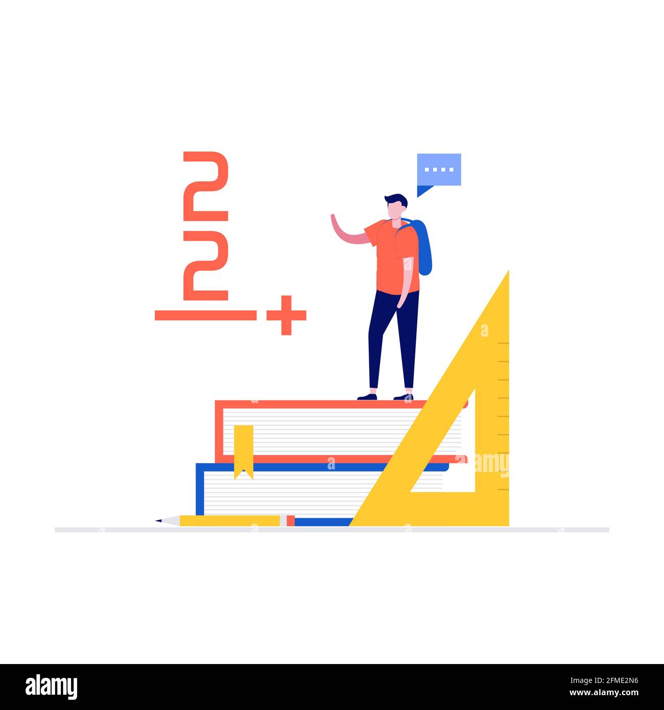 Explain calculator Stock Vector Images - Alamy