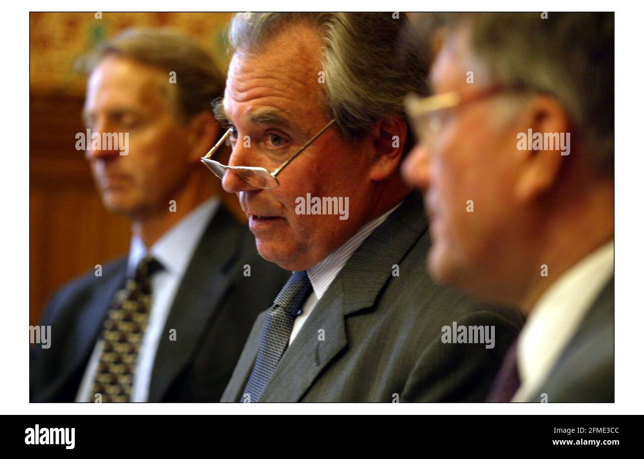 (left to rt.) Conservatives- Lord Willoughby de Brooke and Lord Pearson ...