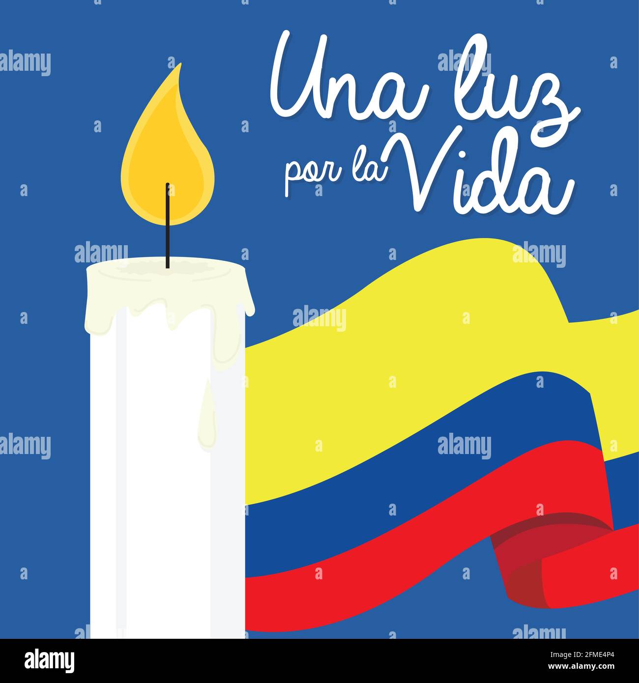 Colombia motivational card Stock Vector Image & Art - Alamy