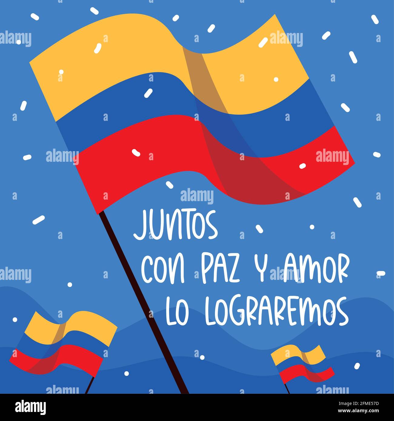 Peace colombia Stock Vector Images - Alamy