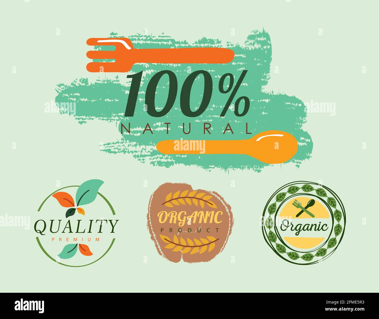 Four ecology icons Stock Vector Images - Alamy