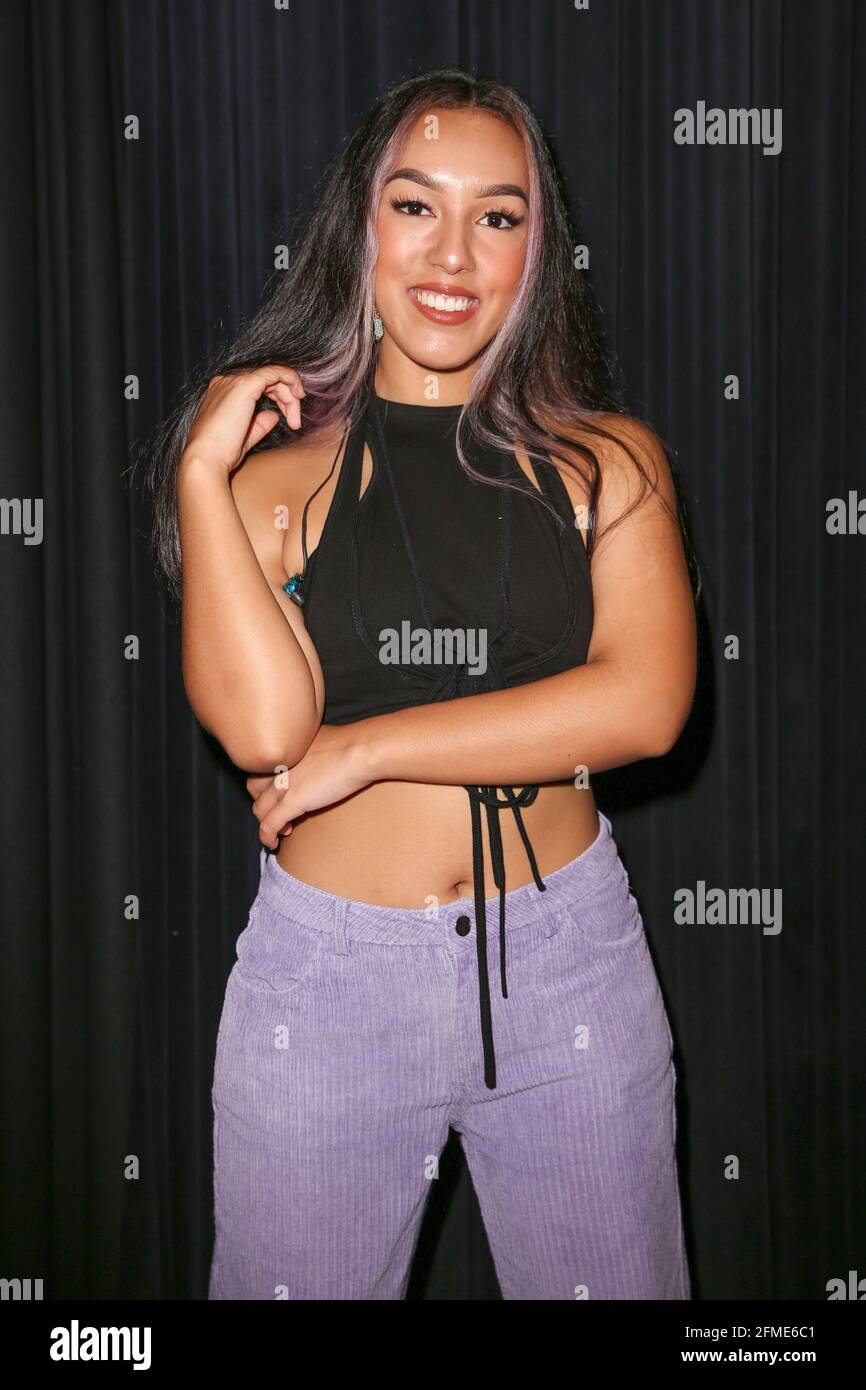 May 8, 2021: Sydney, Australia, TAYLAH ALBERT of Australian RnB Pop ...