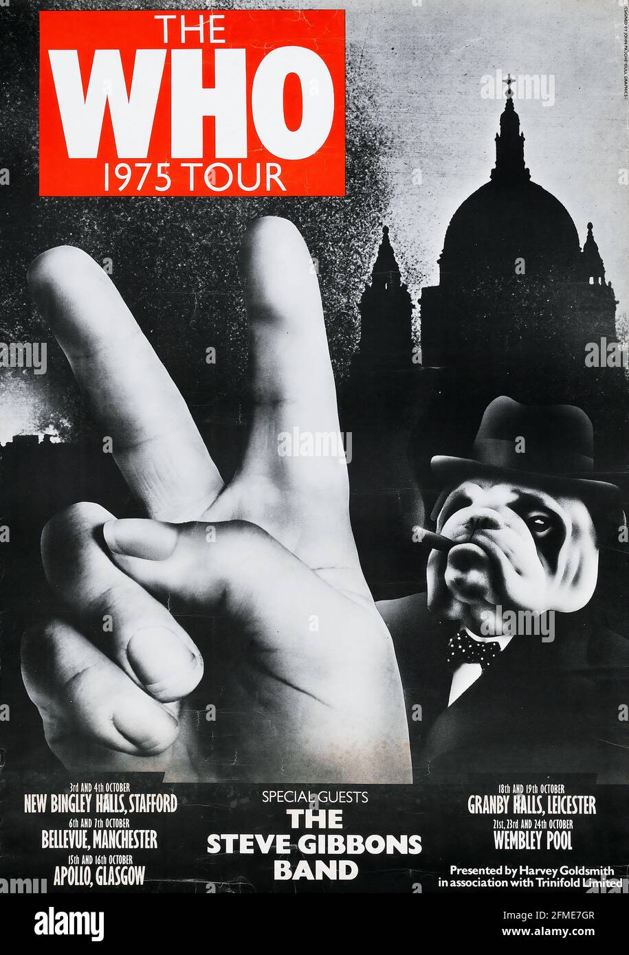 Tour Poster 1975 High Resolution Stock Photography and Images - Alamy