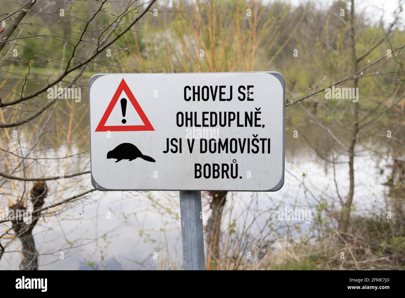 Warning and precaution on signboard and placard. (Translation from ...