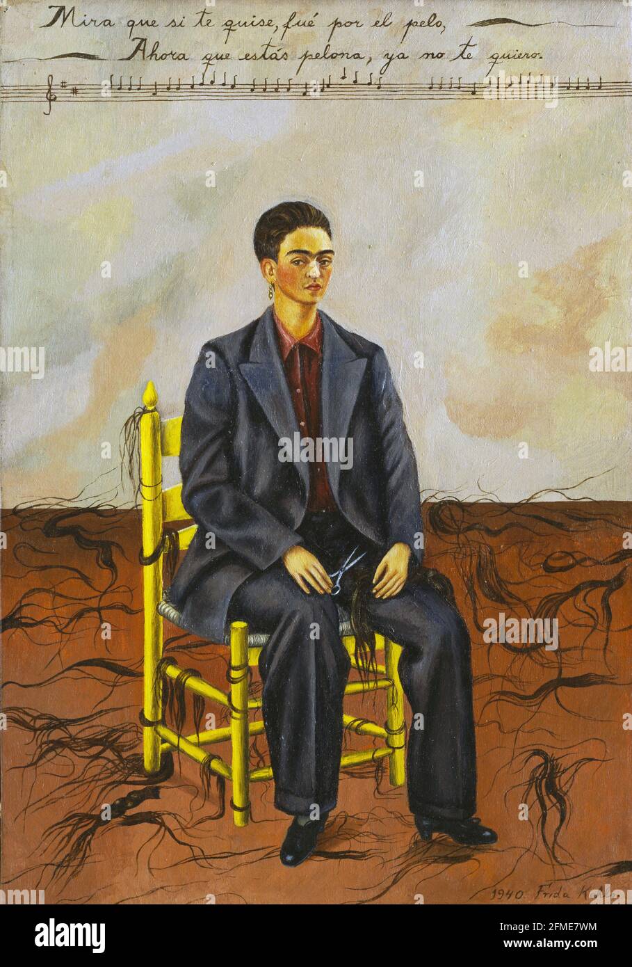 Self Portrait Frida Kahlo High Resolution Stock Photography and Images ...