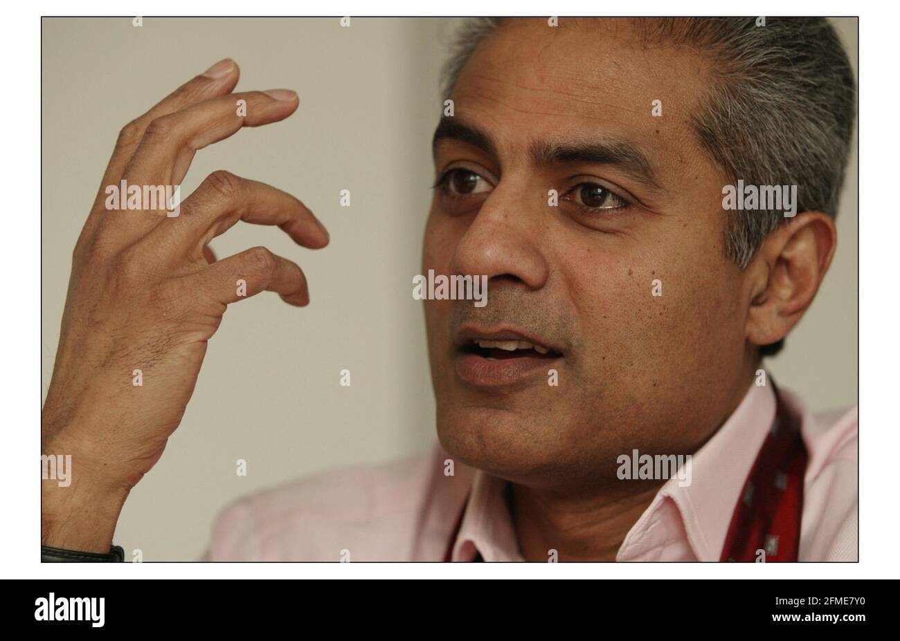 George Alagiah....BBC news anchor.pic David Sandison 3/3/2004 Stock ...