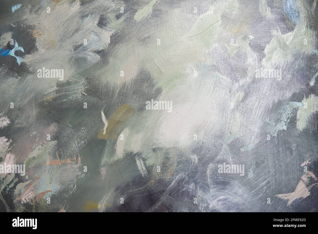 Painting canvas close up texture background with colors vivid colorful ...