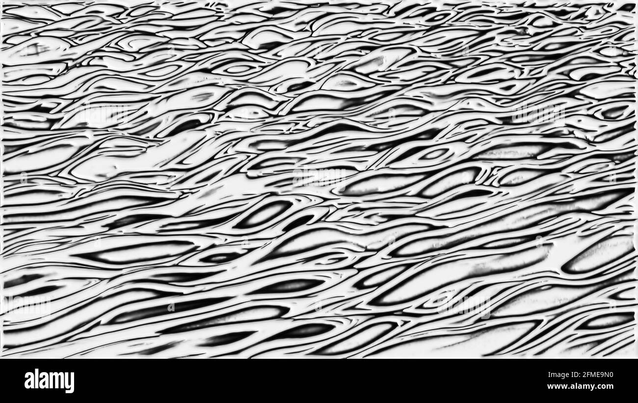 Winding 3d render lines curved liquid flow and futuristic textures ...