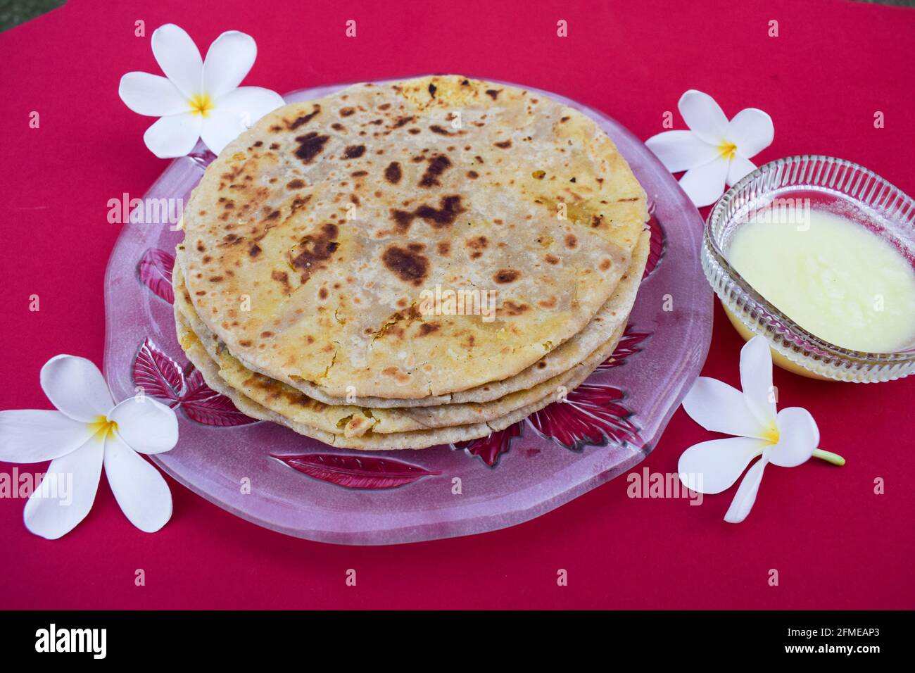 Indian special dish Bobbatlu or Bhakshalu a telugu sweets for Ugadi ...