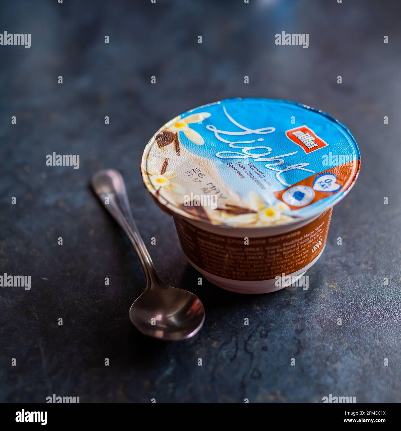 Muller light yogurt hi-res stock photography and images - Alamy