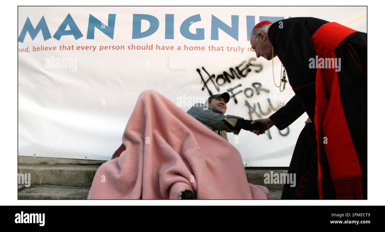Archbishop of Canterbury Dr. Rowan Williams and Cardinal Cormac Murphy ...