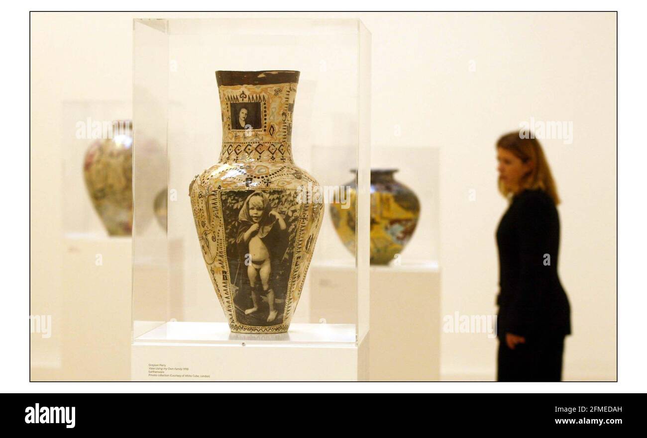 Turner Prize...Grayson PerryPic David Sandison Stock Photo - Alamy