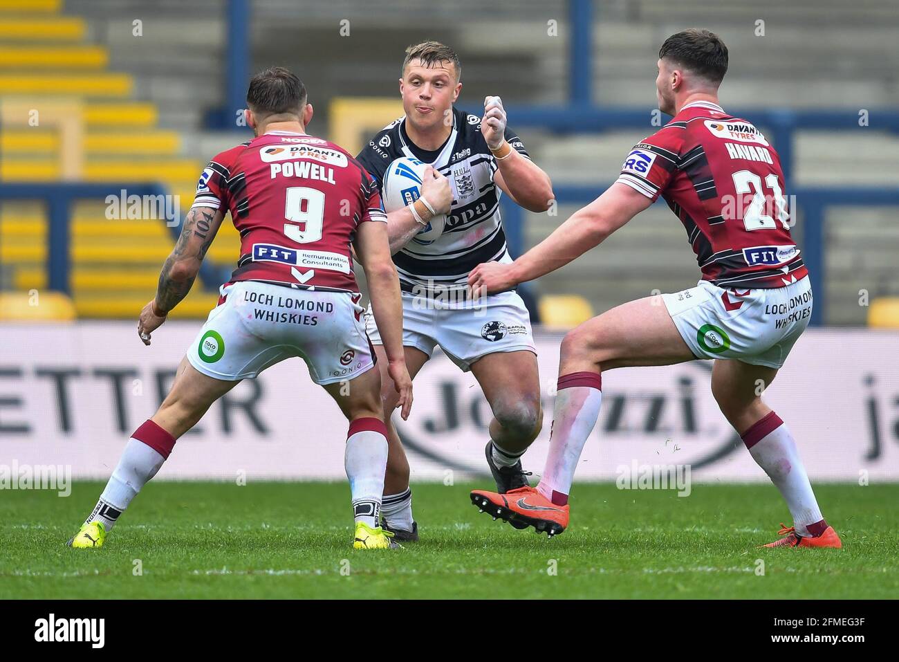 Jack Brown (20) of Hull FC in action Stock Photo - Alamy