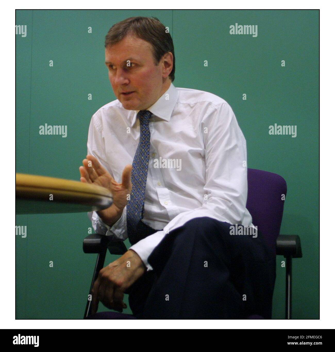 Conservative M.P. Archie Norman.pic David Sandison 7/11/2002 Stock ...
