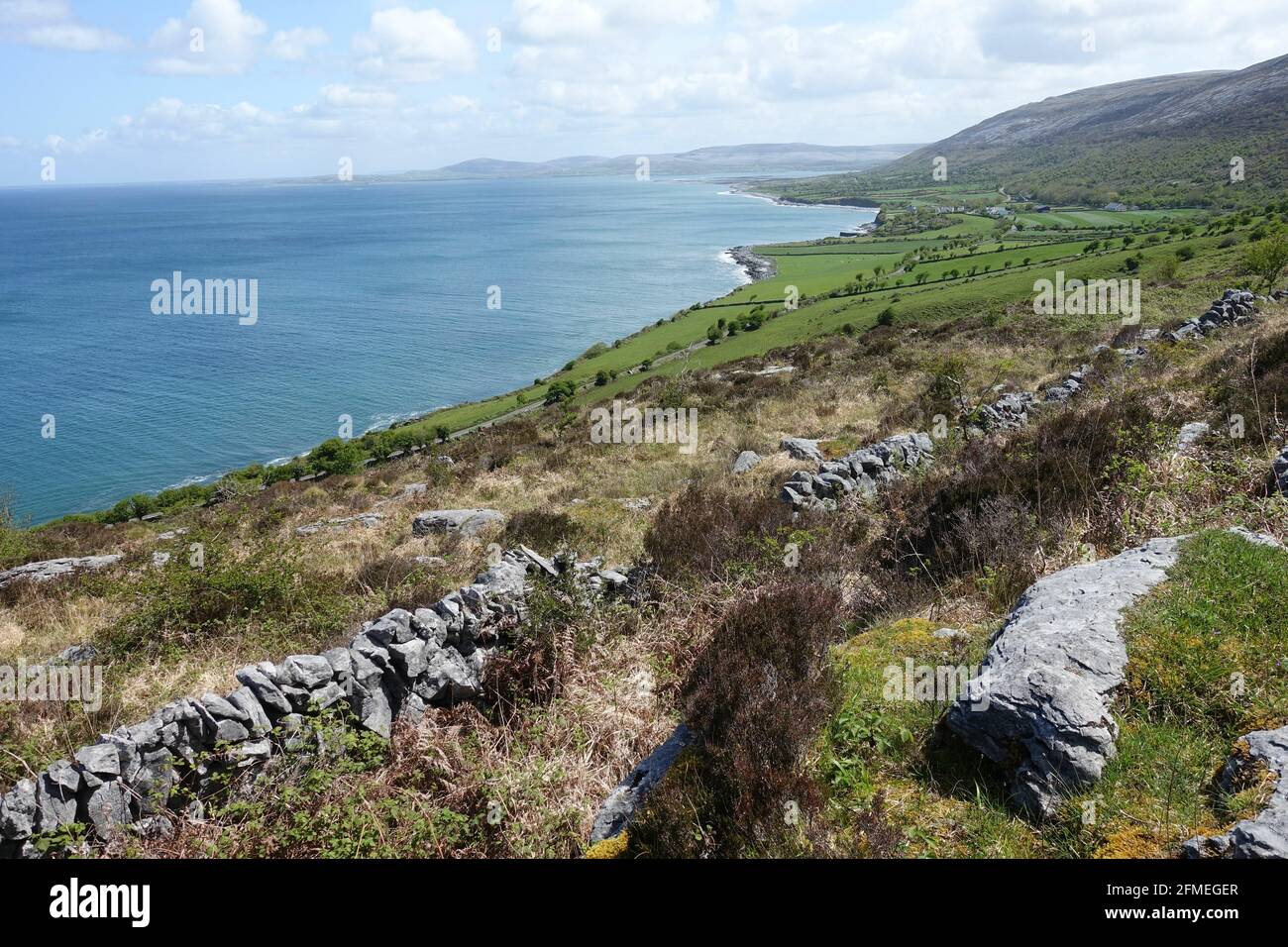 Scenic view of the Cliffs of Moher in County Clare, Ireland Stock Photo ...