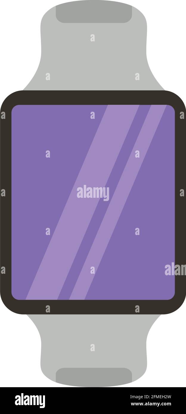 smartwatch tech device isolated icon Stock Vector Image & Art - Alamy