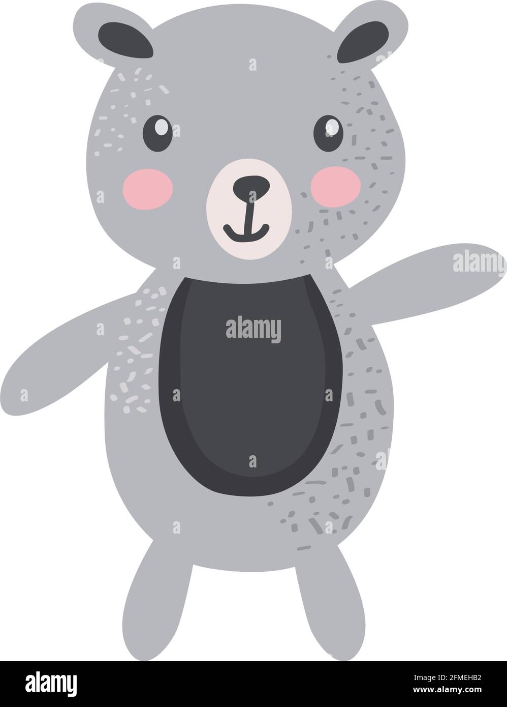 cute little bear teddy character Stock Vector Image & Art - Alamy