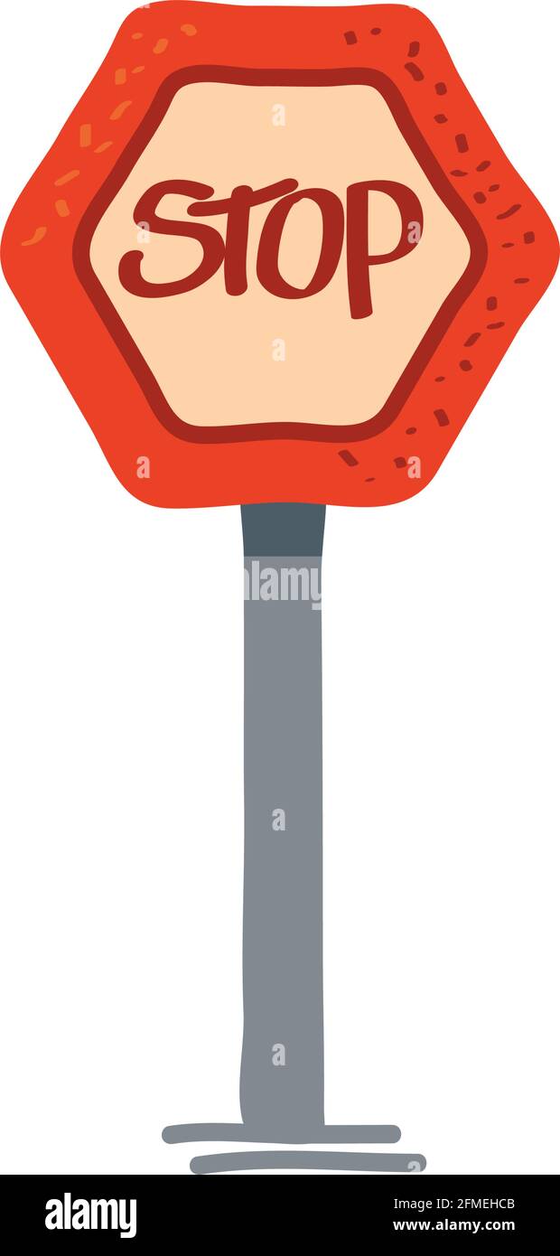 Cute Stop Sign Clipart