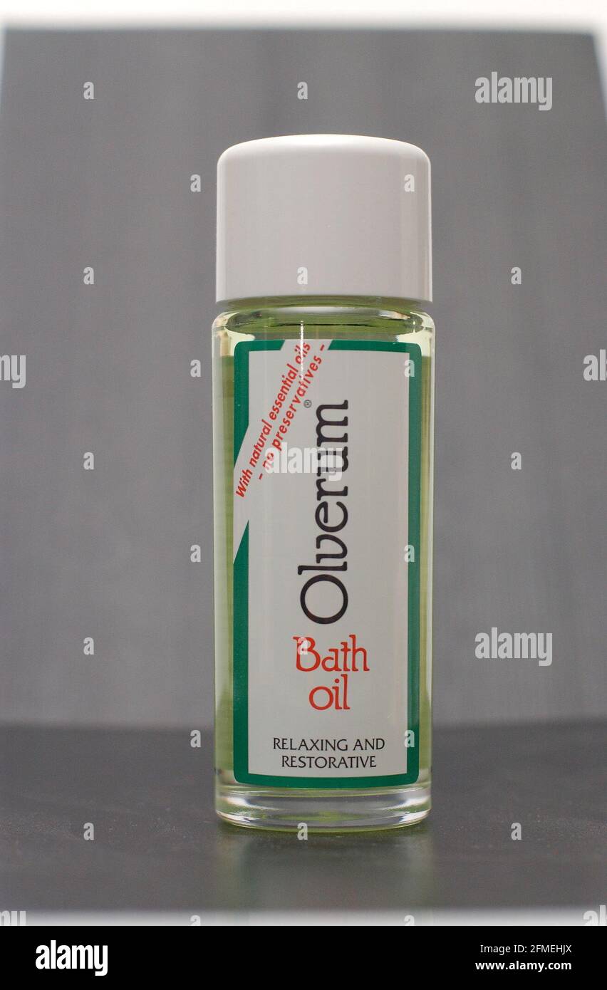 Oliverum bath oil19 December 2002 photo Andy Paradise Stock Photo - Alamy