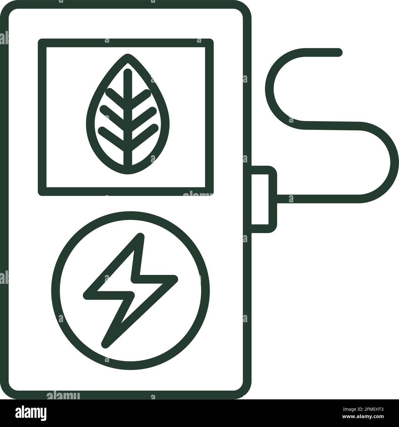 Bioenergy icon hi-res stock photography and images - Alamy