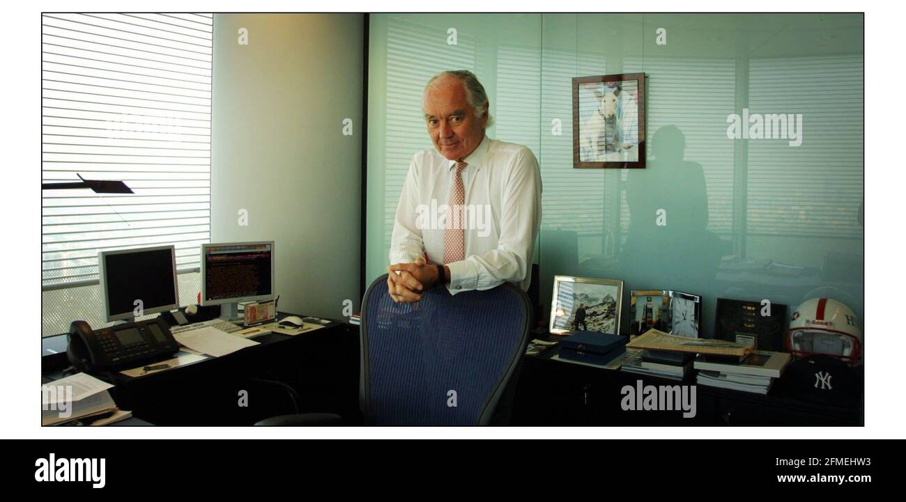 Sir John Bond......Chairman of H.S.B.C.pic David Sandison 6/8/2003 ...