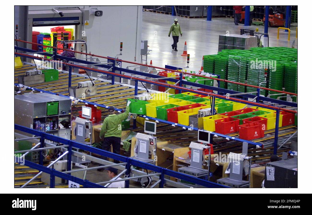 'OCADO' in partnership with Waitrose, a internet shopping company ...