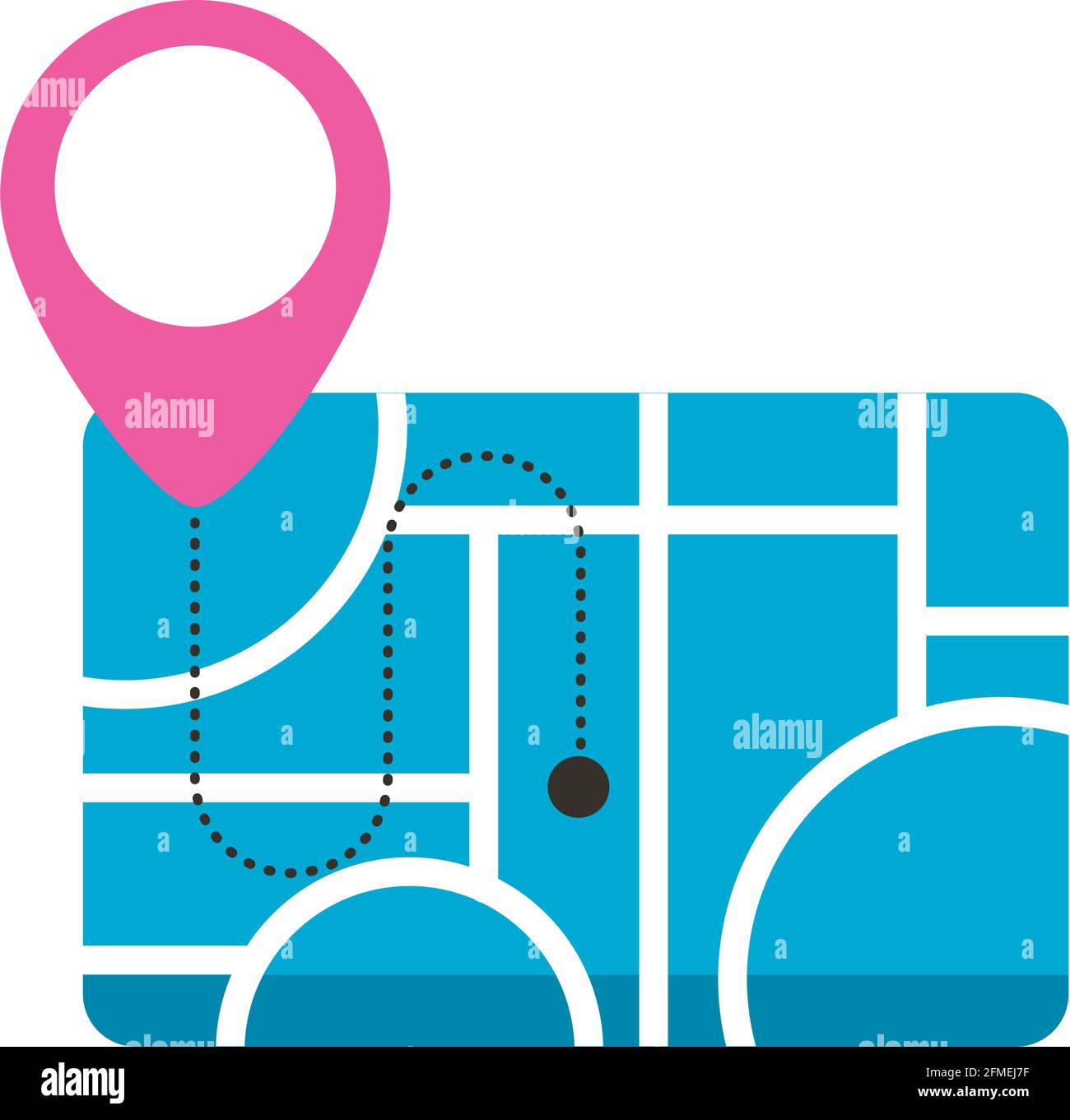 gps map guide location icon Stock Vector Image & Art - Alamy