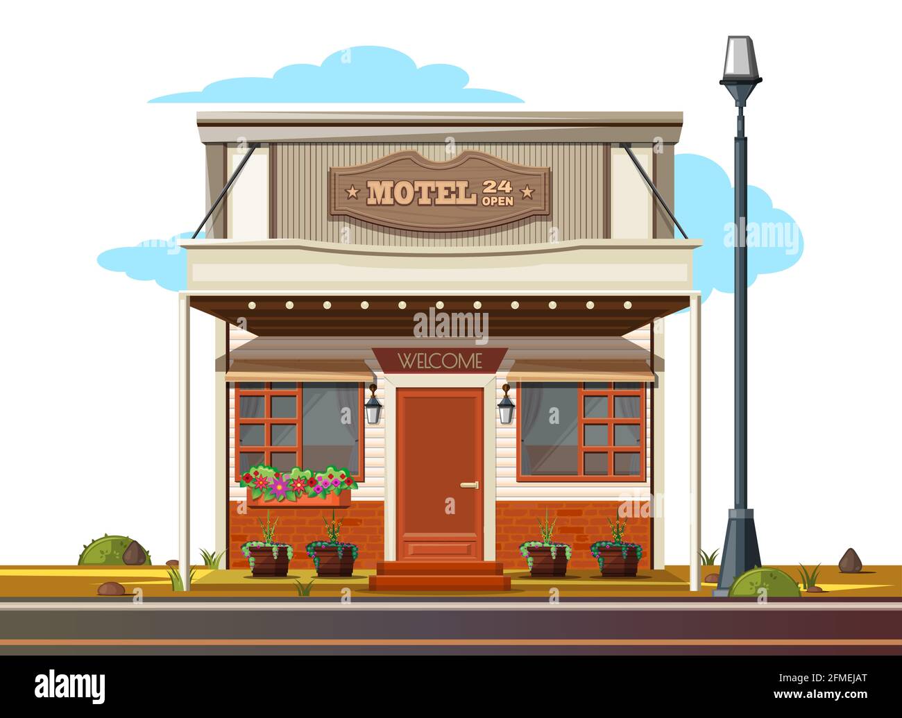 The small house pub Stock Vector Images - Alamy