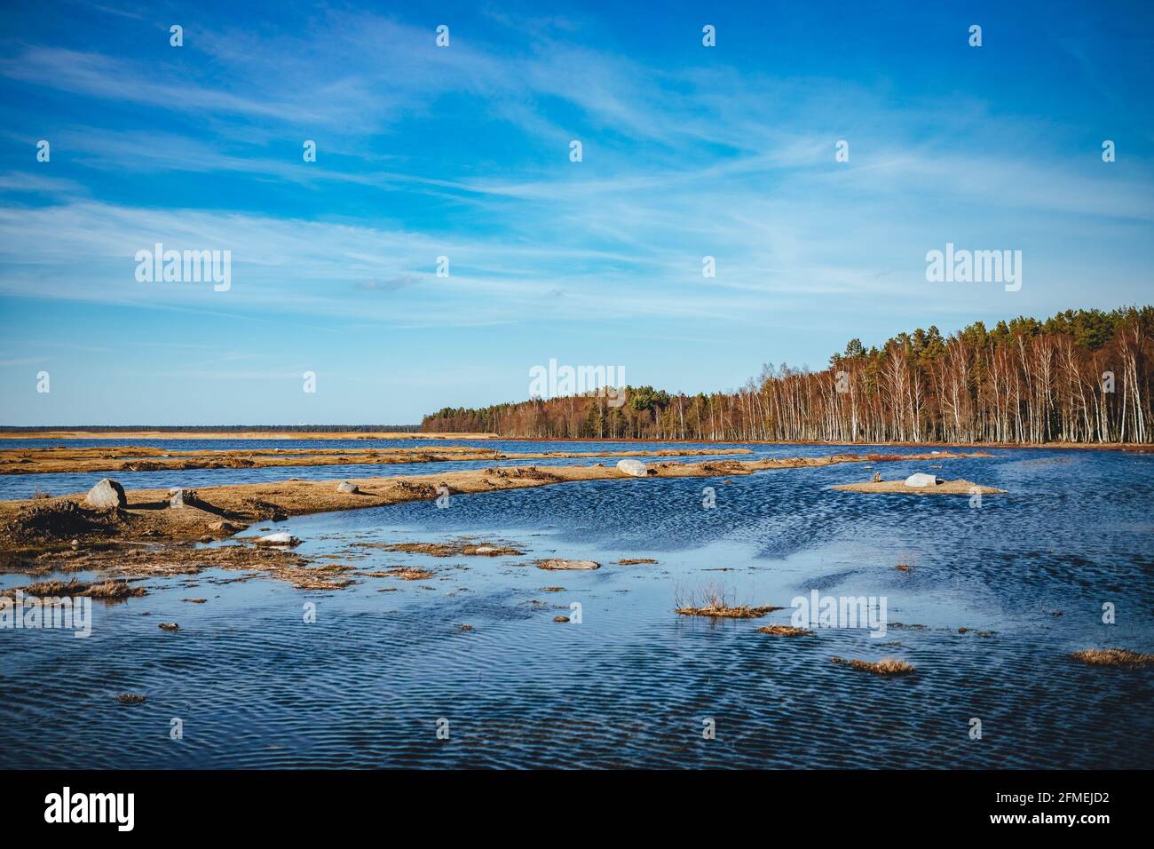 Engure lake nature park hi-res stock photography and images - Alamy