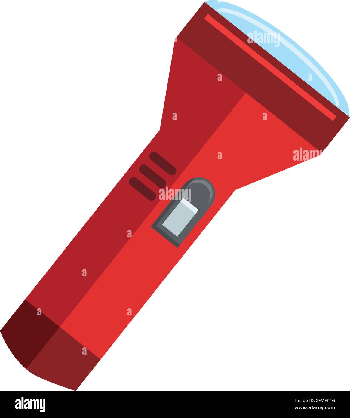 Red flashlight Stock Vector Images - Alamy