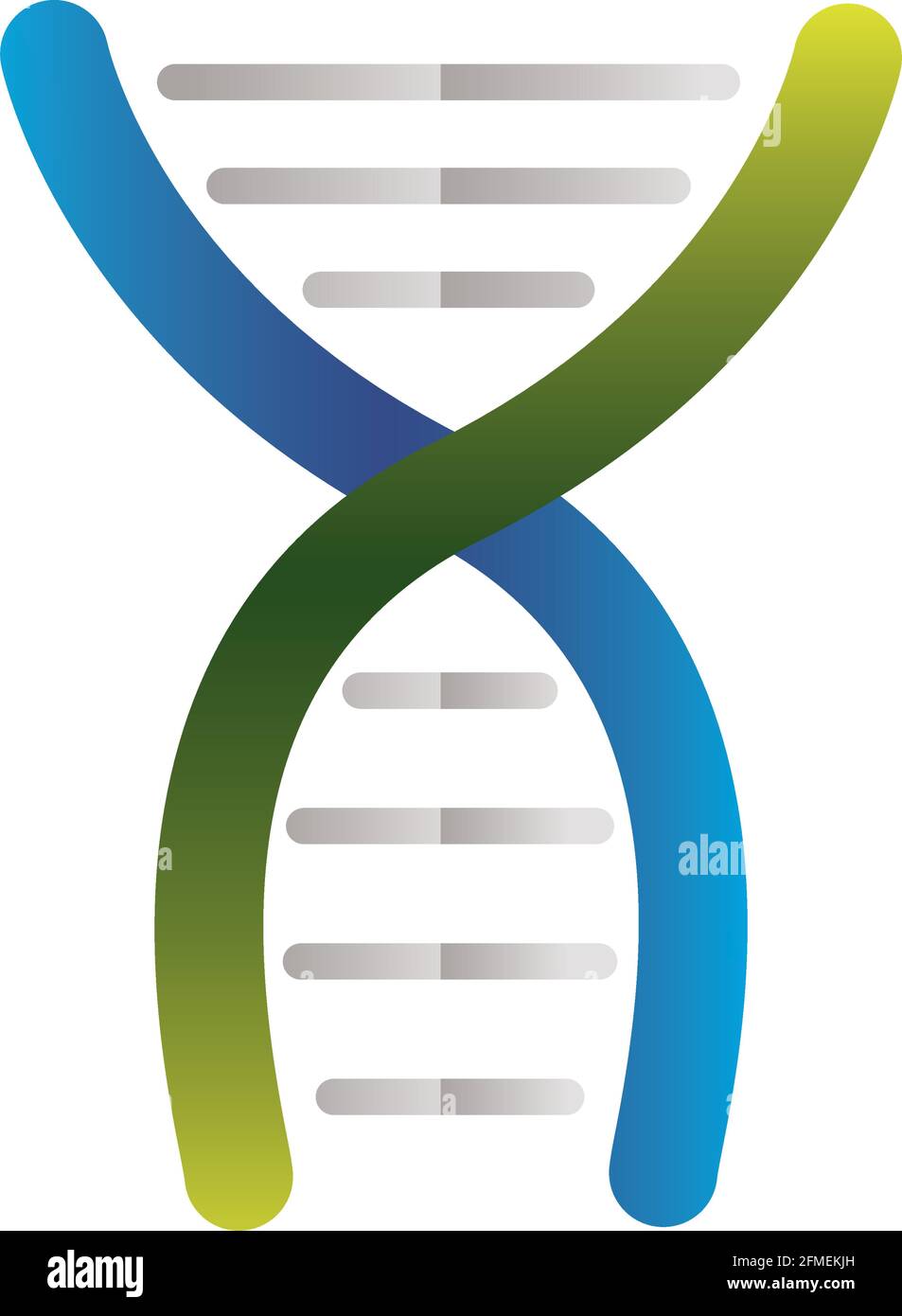 blue and green dna molecule Stock Vector Image & Art - Alamy