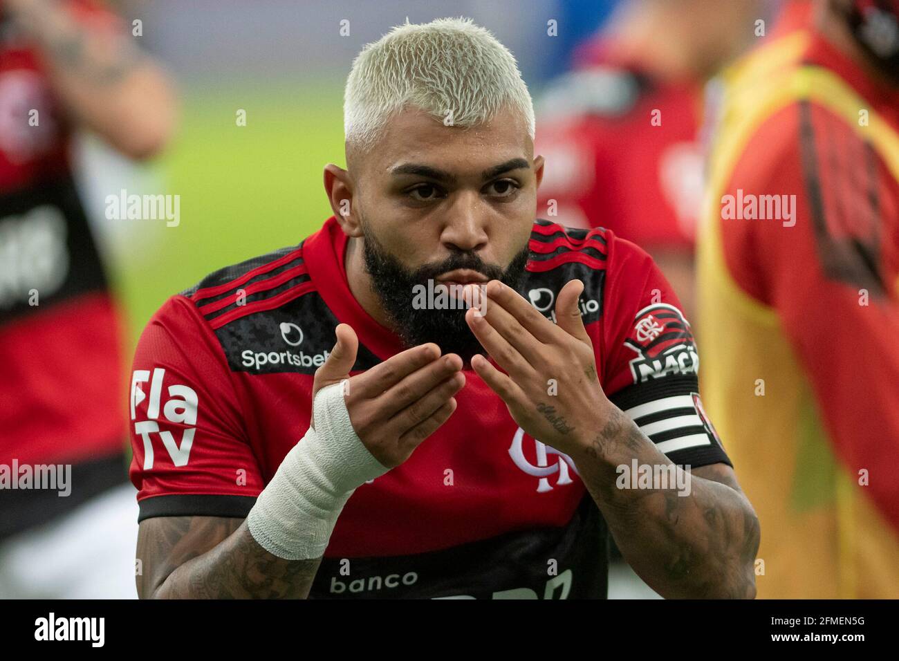 Rio De Janeiro, Brazil. 08th May, 2021. final of the Carioca ...