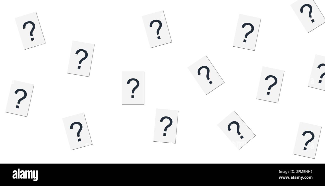 Question mark shadow hi-res stock photography and images - Alamy