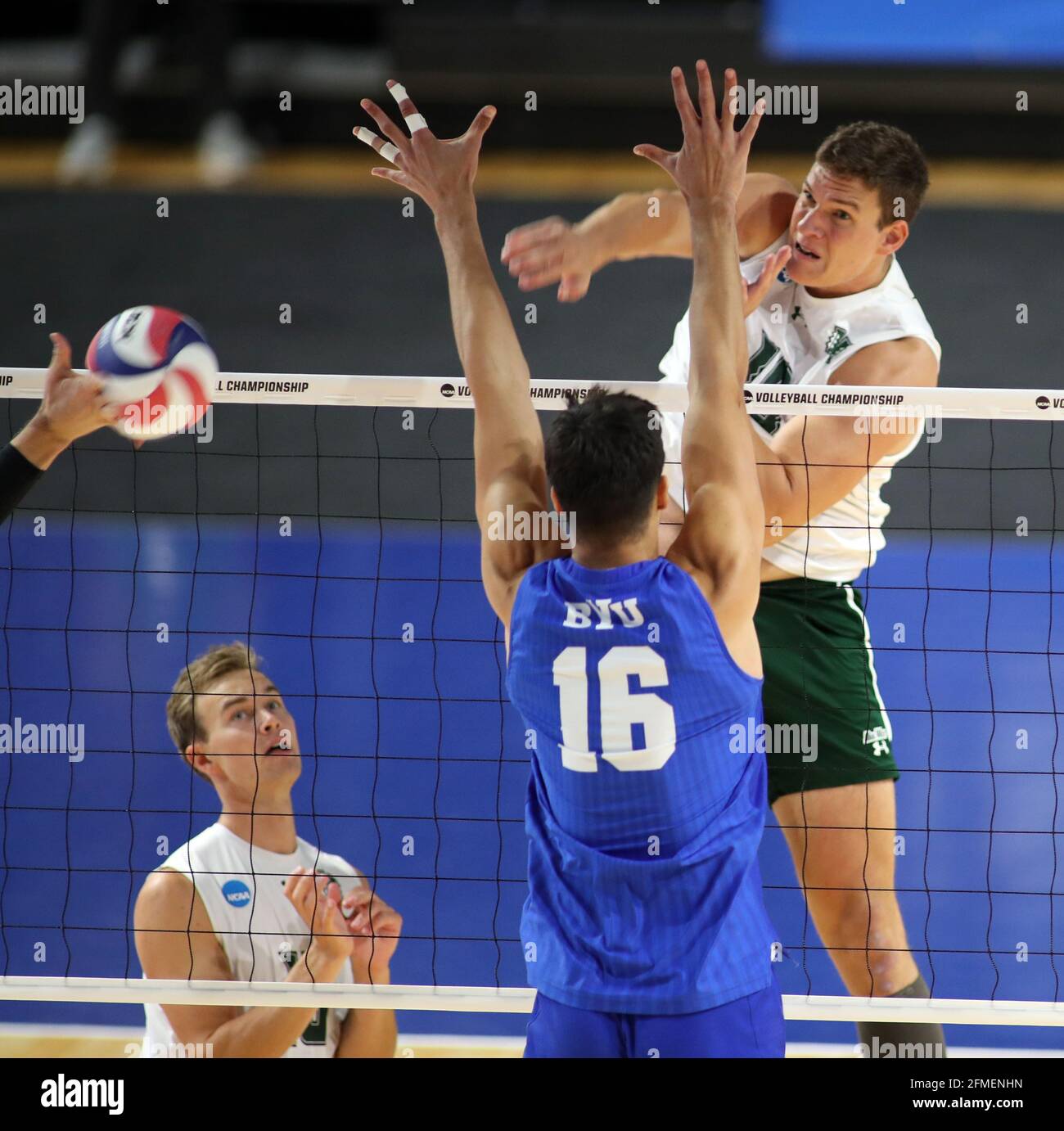 May 8, 2021 - Hawaii Rainbow Warriors middle blocker/opposite Patrick ...