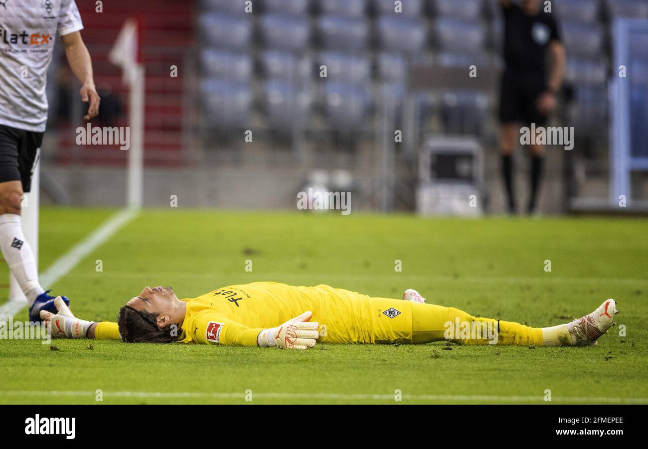 Torwart Yann Sommer (BMG) Bayern München - Borussia Mönchengladbach 08. ...