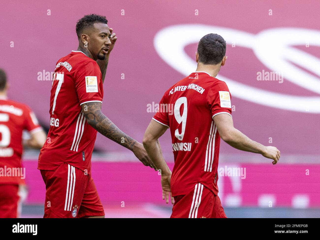 Jerome Boateng (Muenchen), Robert Lewandowski (Muenchen) Bayern München ...