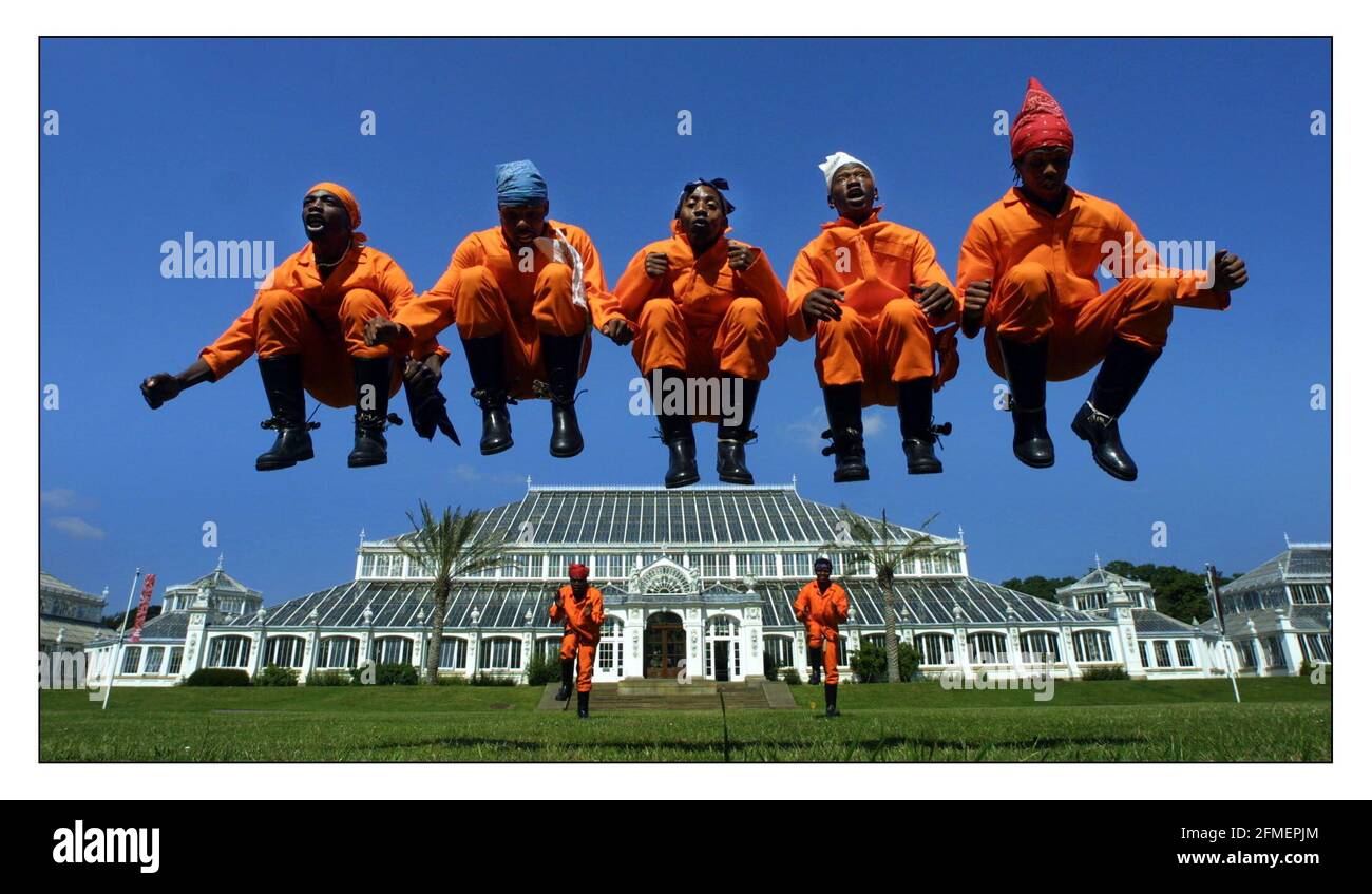 GUMBOOT Dancing from South Africain Kew Gardens The dancers will be ...
