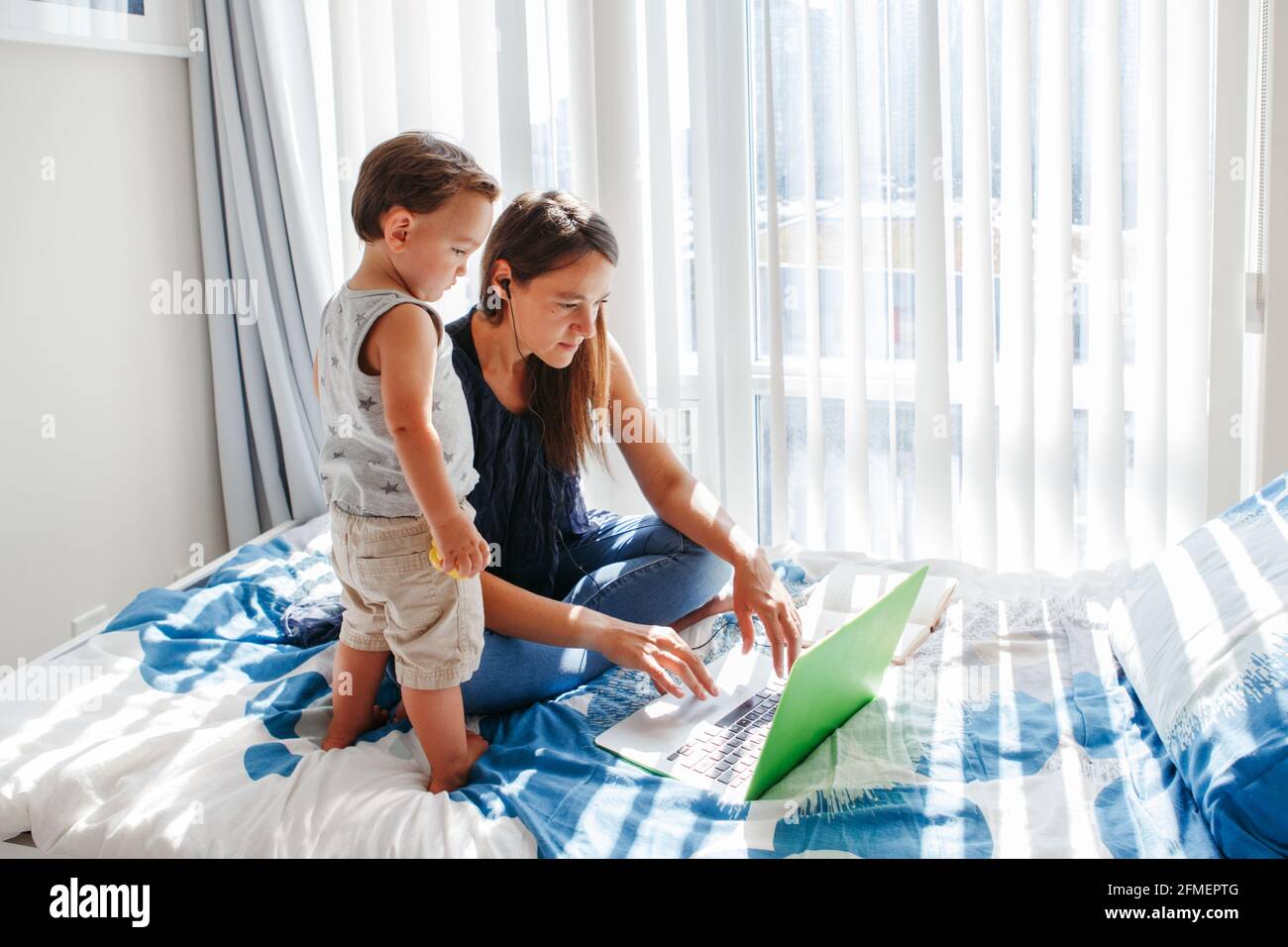 Baby work job hi-res stock photography and images - Alamy