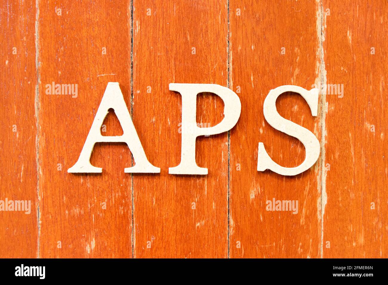 Alphabet letter in word APS (Abbreviation of Account payable system or ...